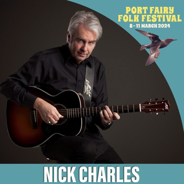 Nick Charles at The Port Fairy Folk Festival - Nick Charles - Guitarist